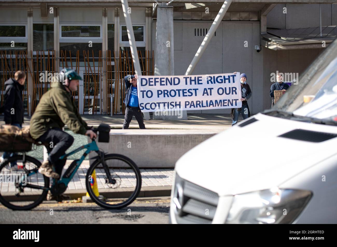 Edinburgh, Scotland, UK. 1st Oct, 2021. PICTURED: Sean Clerkin of ...