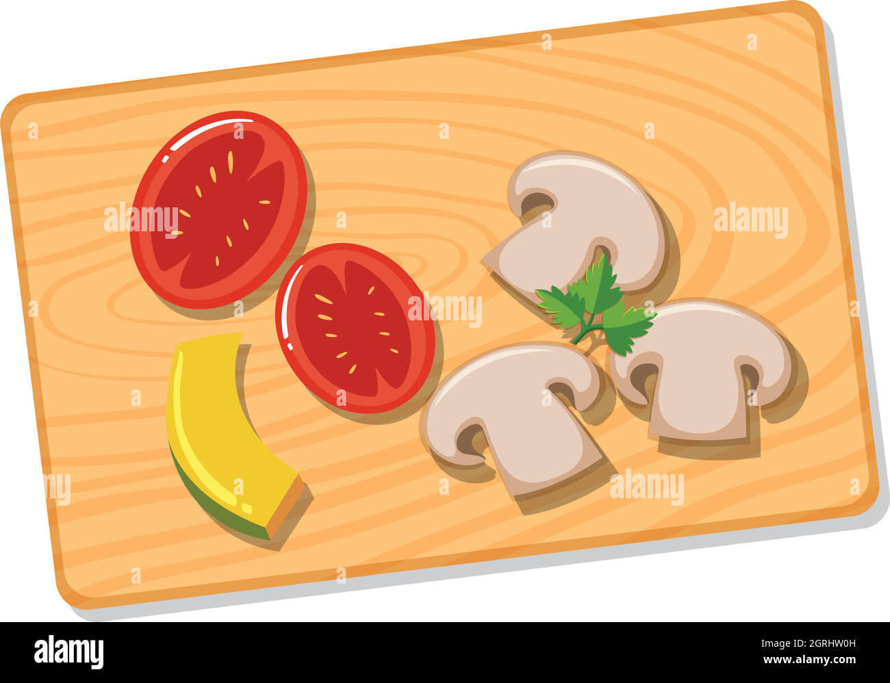 Green cutting board Stock Vector Images - Alamy