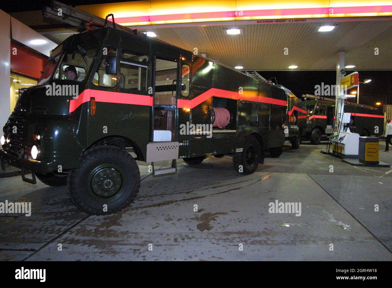 Green goddess fire engines hi-res stock photography and images - Alamy