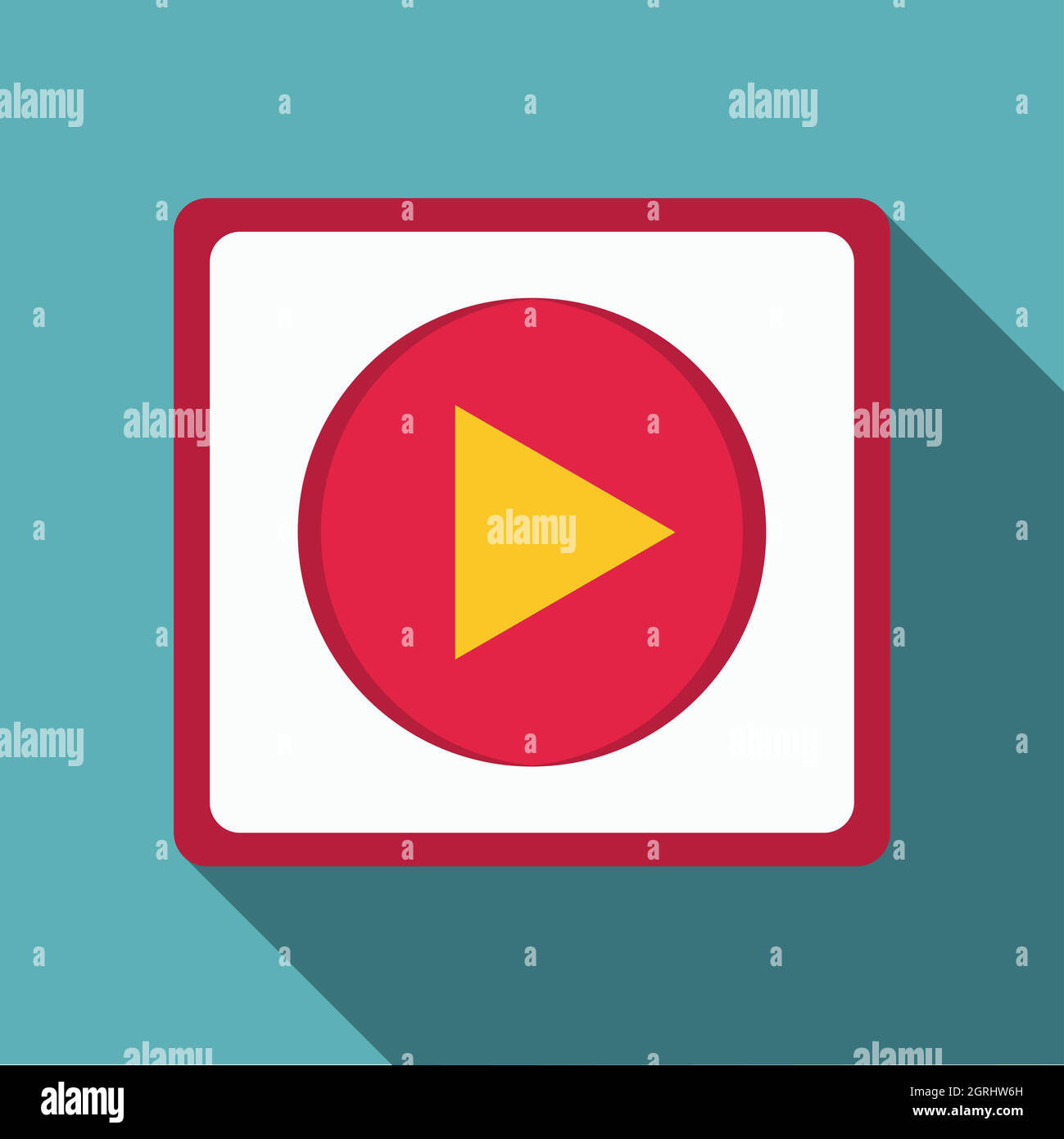 Play icon 3d Stock Vector Images - Alamy