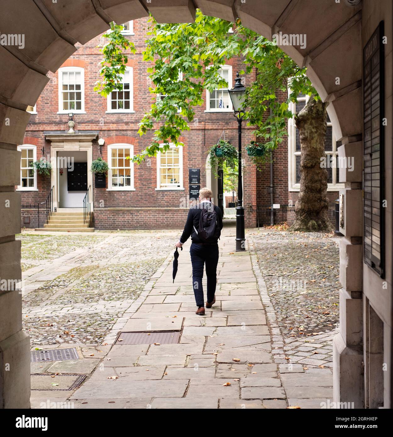 Staple Inn, Holborn, London; one of the Inns of Court housing ...