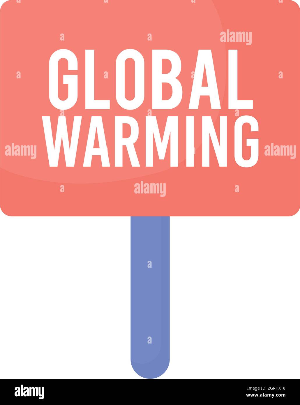 Global warming alert Cut Out Stock Images & Pictures - Alamy