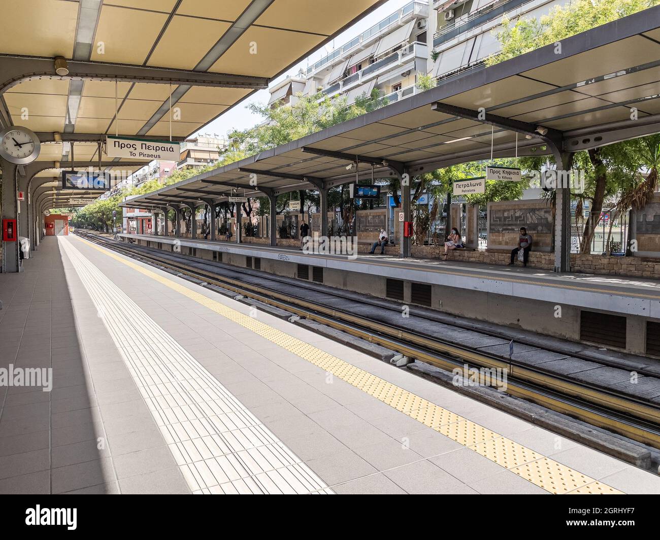 Downtown metro in athens hi-res stock photography and images - Alamy