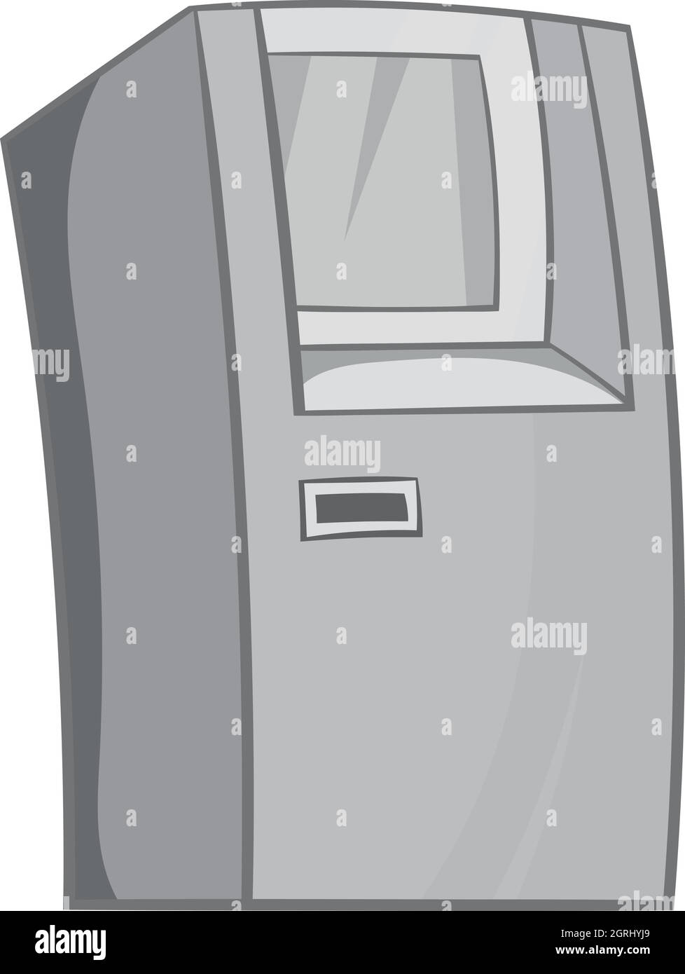 Atm icon, black monochrome style Stock Vector Image & Art - Alamy