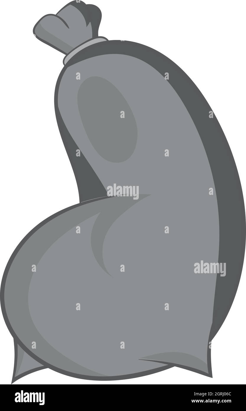 Waste trash bag cartoon Stock Vector Images - Alamy