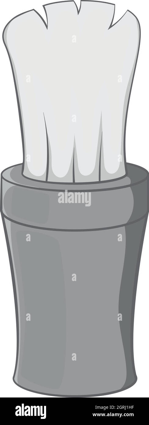 Beard icon monochrome simple Stock Vector Images - Alamy