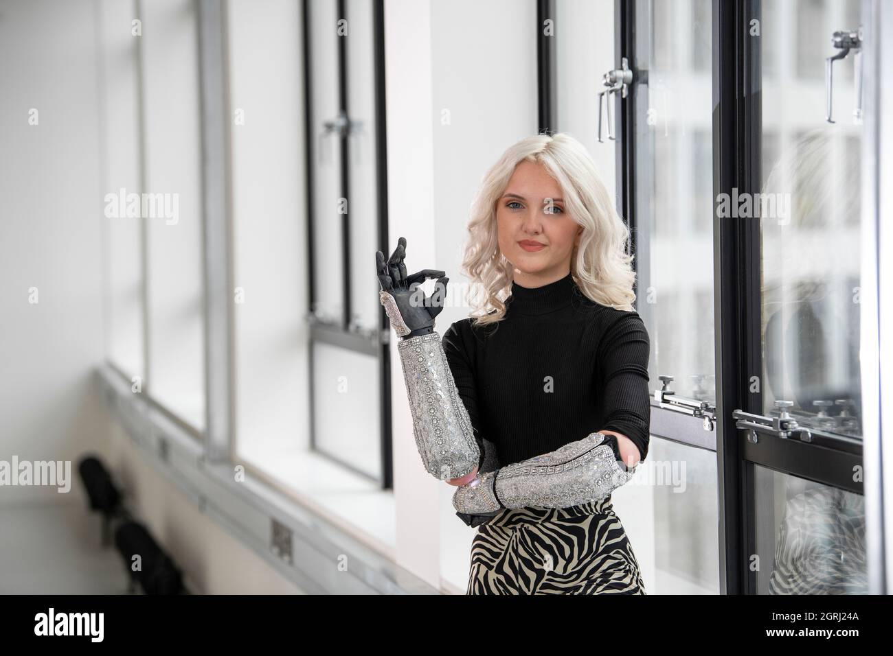Tilly Lockey is a British amputee known for her bionic arms developed ...