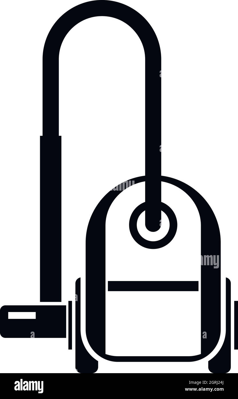 Vacuum cleaner icon, simple style Stock Vector Image & Art - Alamy