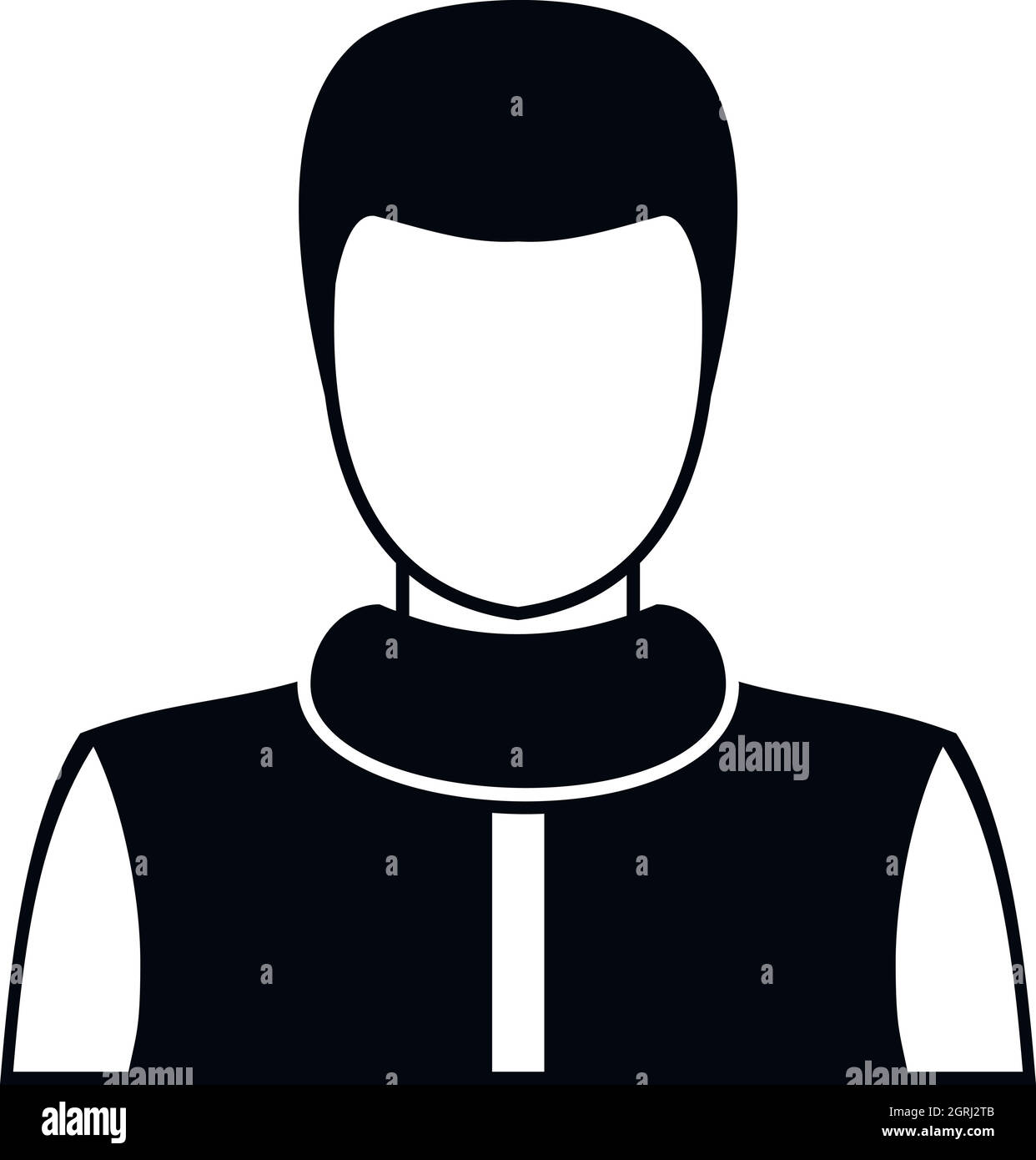 Man avatar profile icon, simple style Stock Vector Image & Art - Alamy