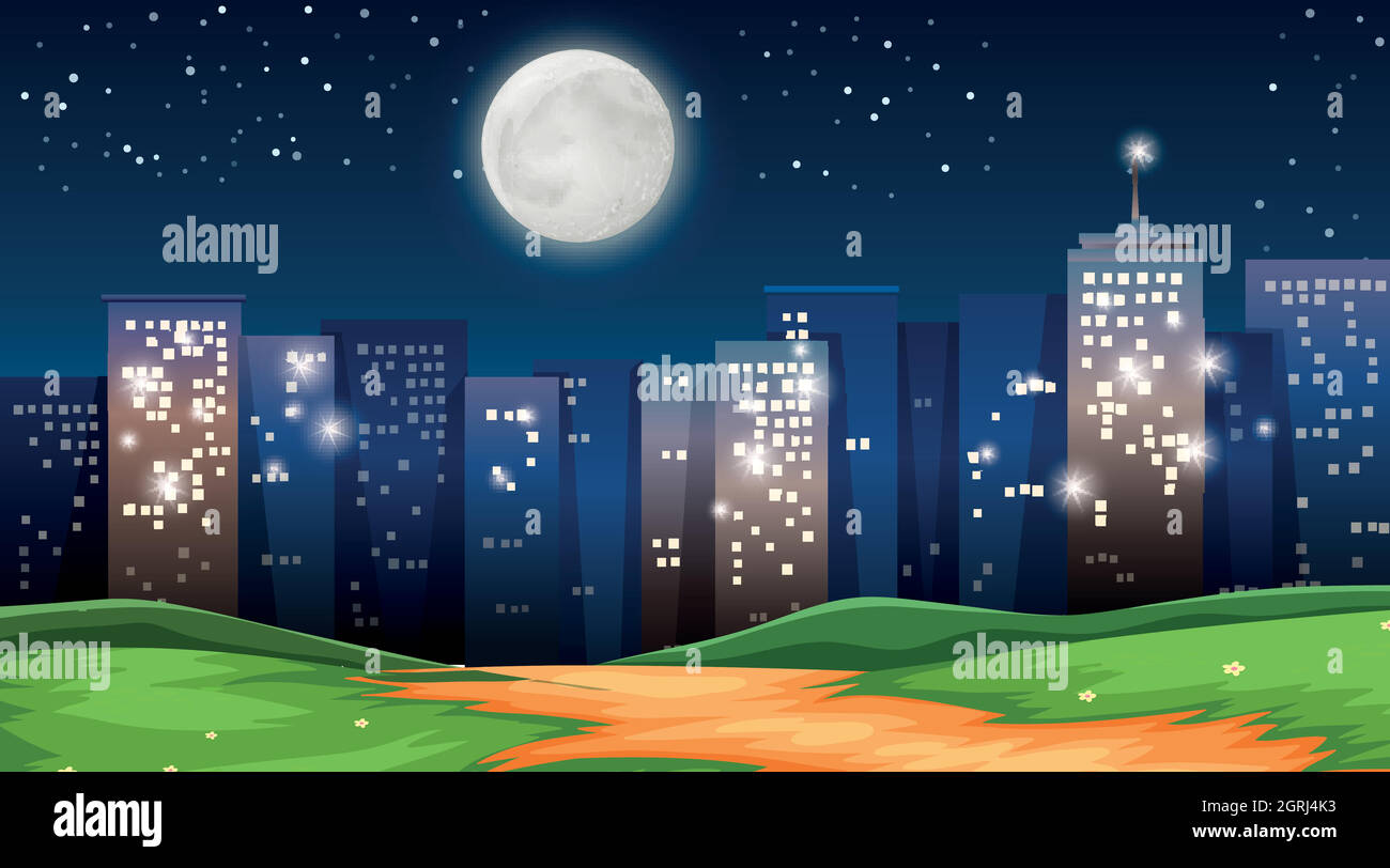 Natural environment scenes landscape Stock Vector Image & Art - Alamy