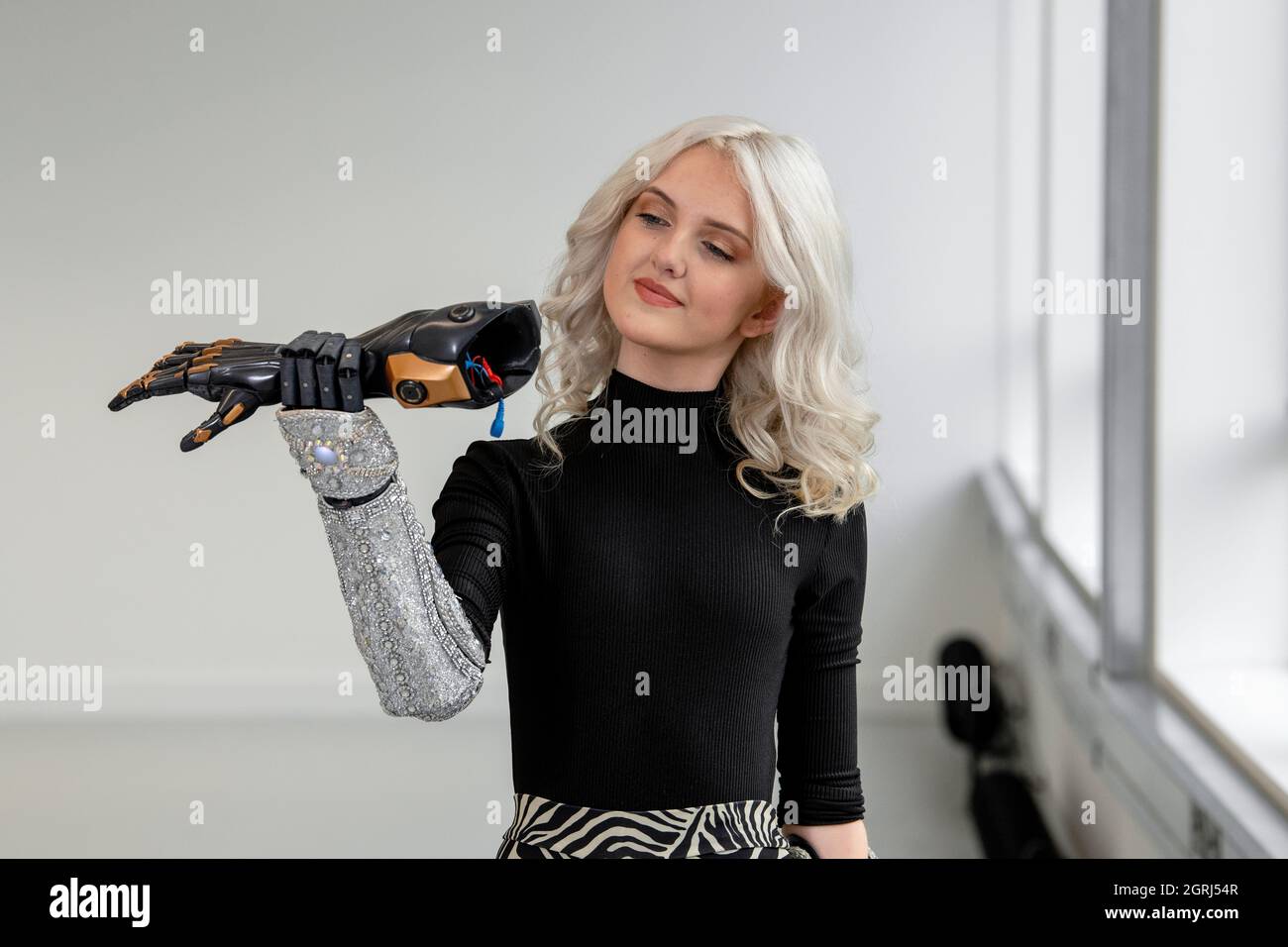 Tilly Lockey is a British amputee known for her bionic arms developed ...