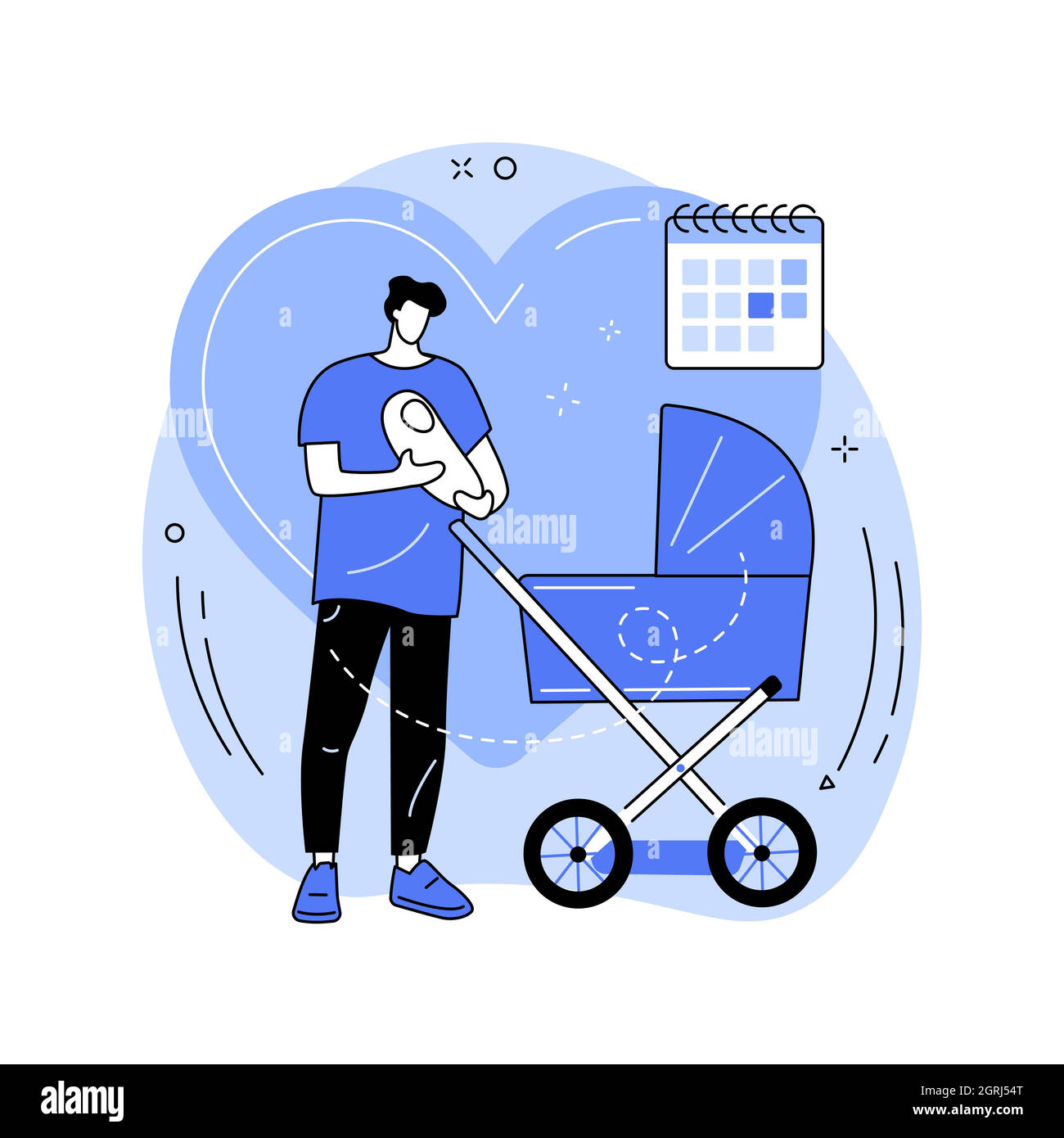 Paternity leave abstract concept vector illustration Stock Vector Image ... Paternity leave abstract concept vector illustration Stock Vector Image ...