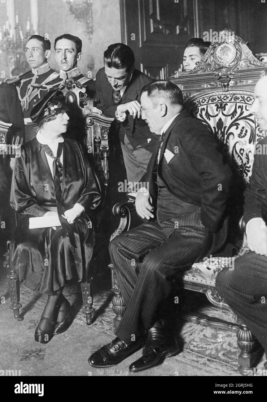 610546 24.12.1926 Politician, Soviet diplomat, Alexandra Kollontai ...