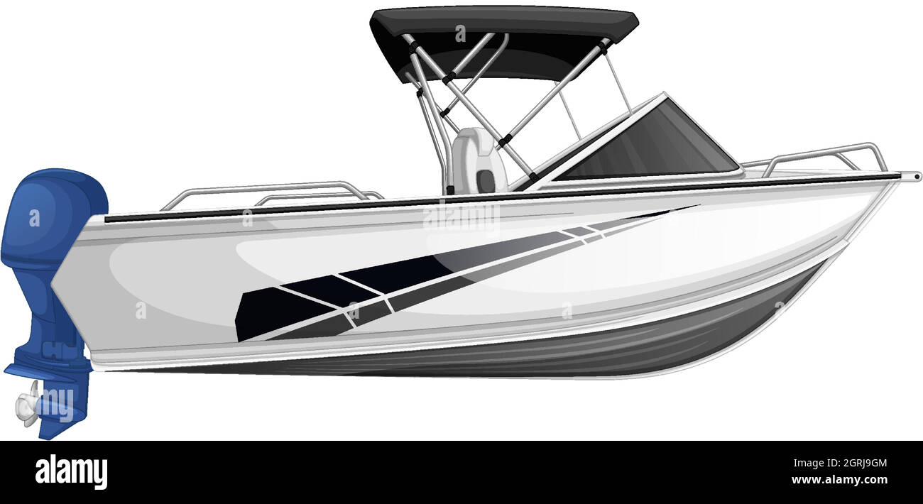 Motor Boat Drawing High Resolution Stock Photography and Images - Alamy