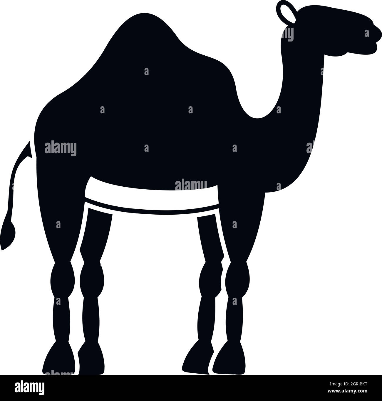 Egypt camel pyramid Stock Vector Images - Alamy