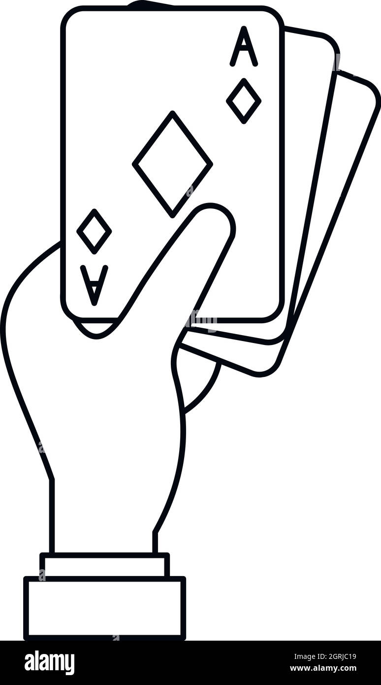 Play your cards right Stock Vector Images - Alamy