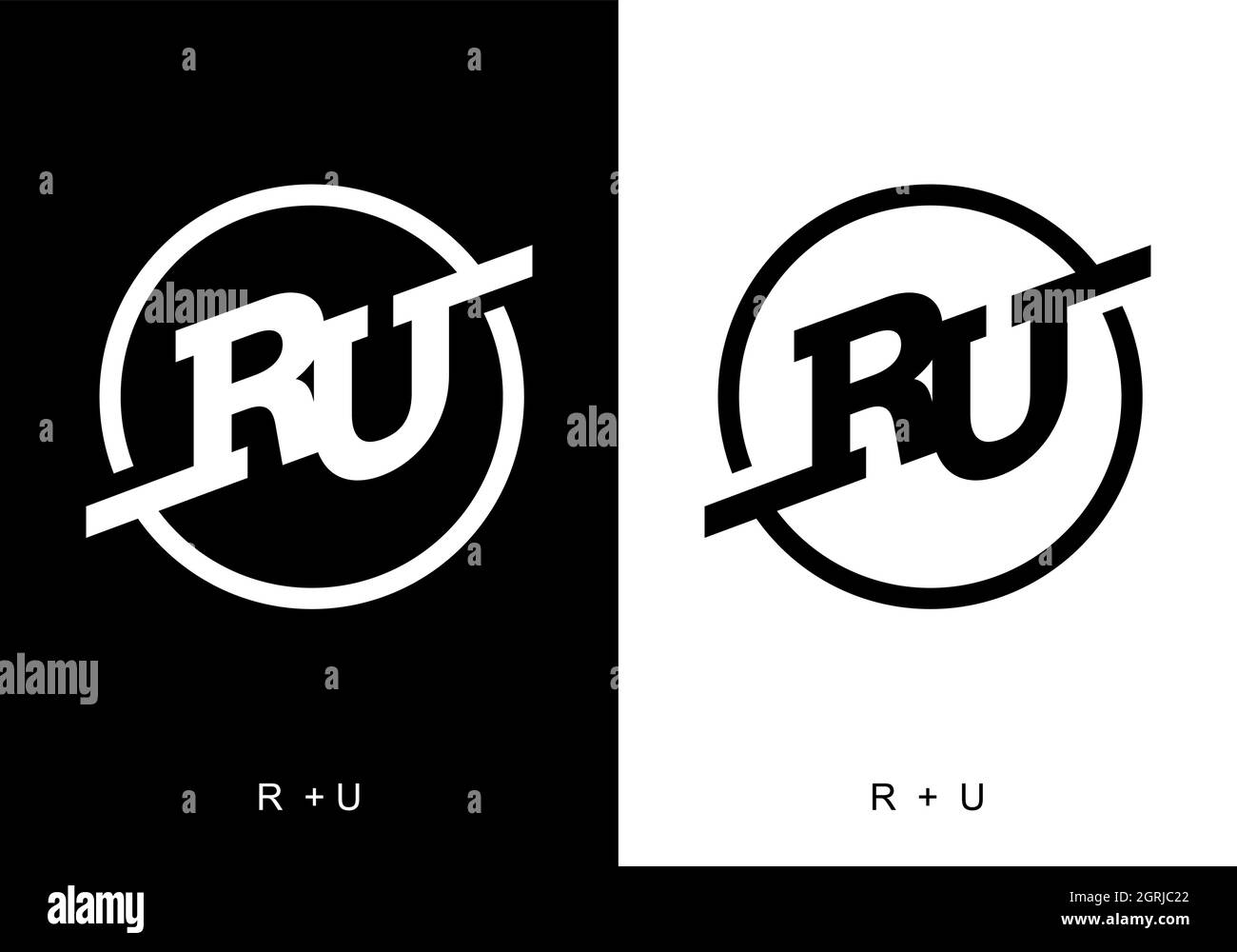Black and white ru Stock Vector Images - Alamy