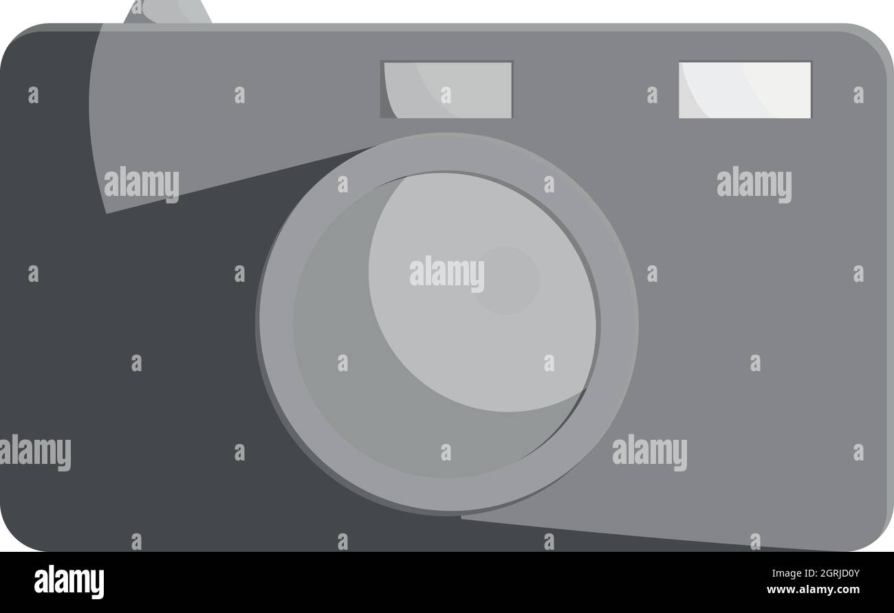 Camera icon, black monochrome style Stock Vector Image & Art - Alamy