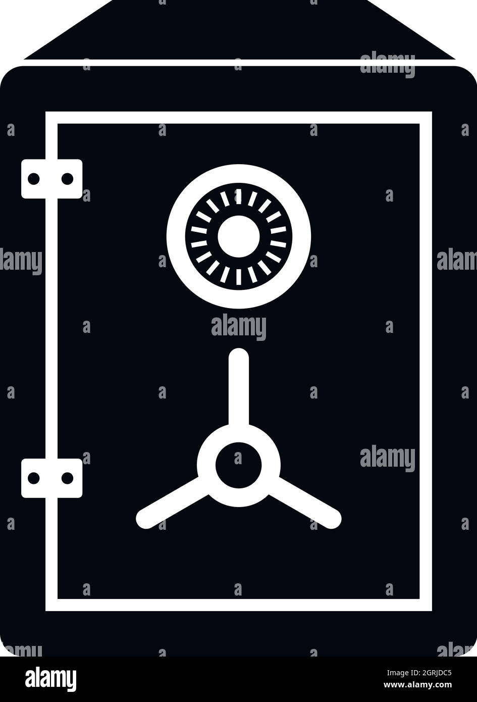 Safe icon in simple style Stock Vector Image & Art - Alamy