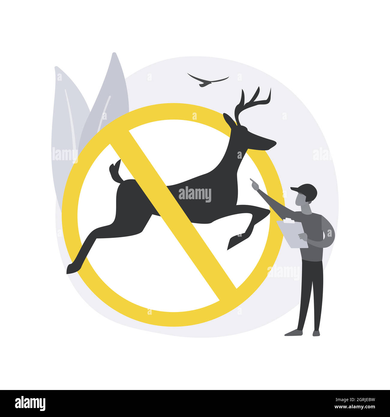 Hunting regulations abstract concept vector illustration Stock Vector ...