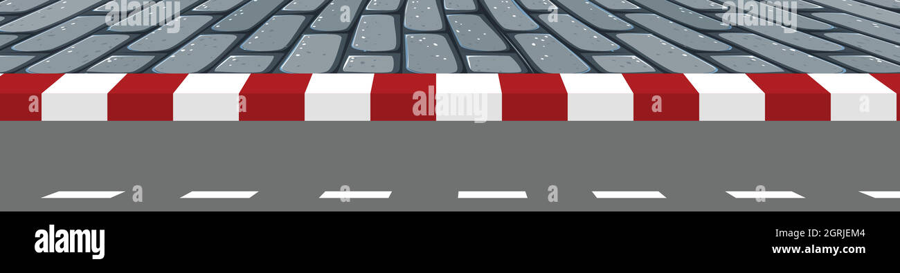 Footpath image Stock Vector Images - Alamy