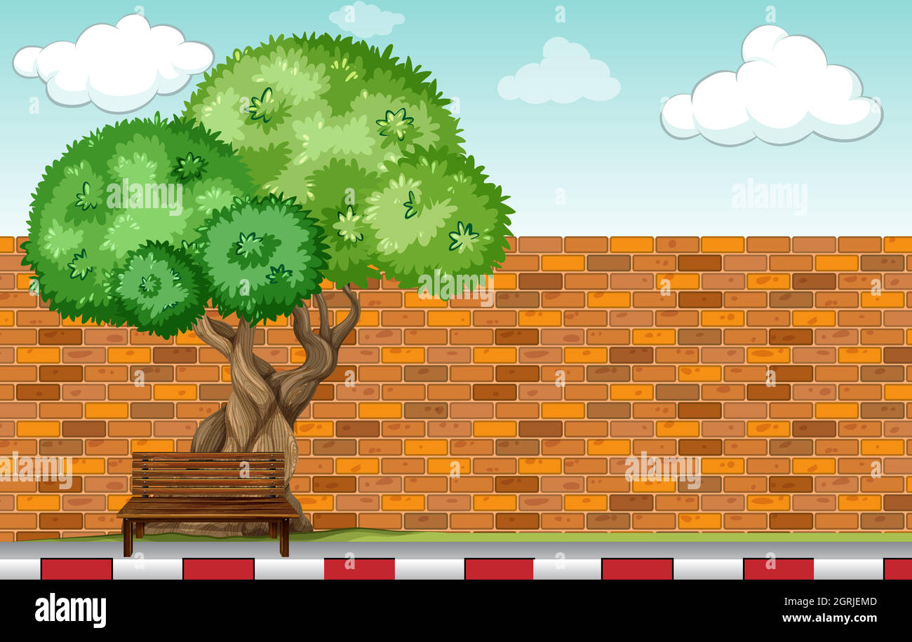 Tree trunk seat Stock Vector Images - Alamy