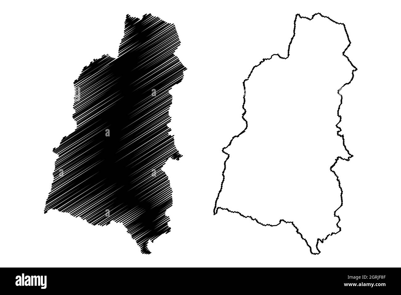 Godda district (Jharkhand State, Republic of India, Santhal Pargana ...
