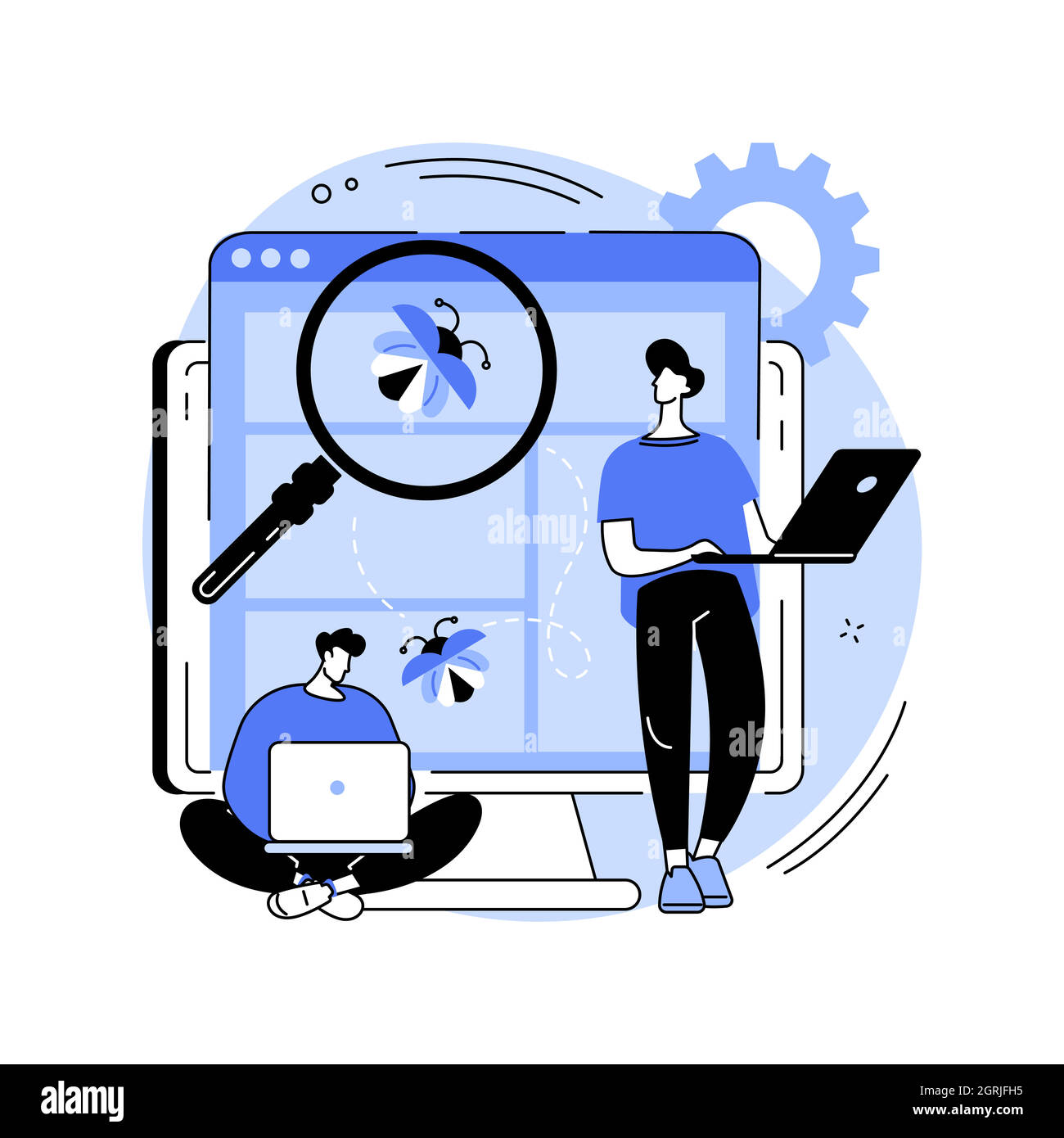 Beta testing abstract concept vector illustration Stock Vector Image ... Beta testing abstract concept vector illustration Stock Vector Image ...