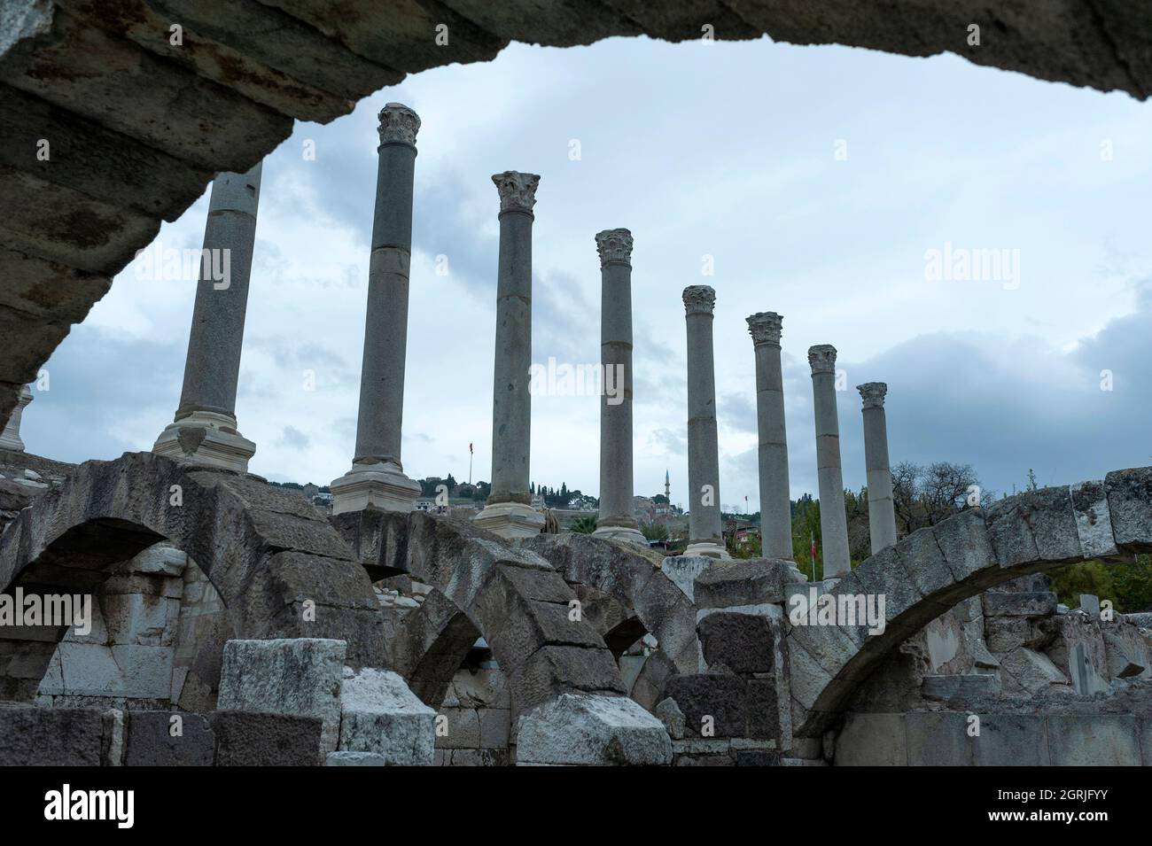 Ancient stone building ruins hi-res stock photography and images - Alamy