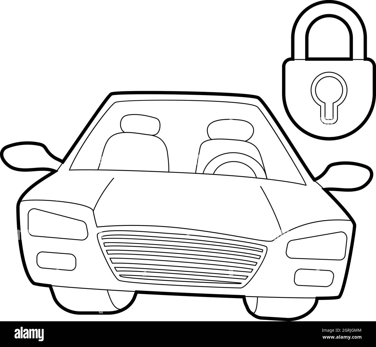 3d style automobile car Cut Out Stock Images & Pictures - Alamy