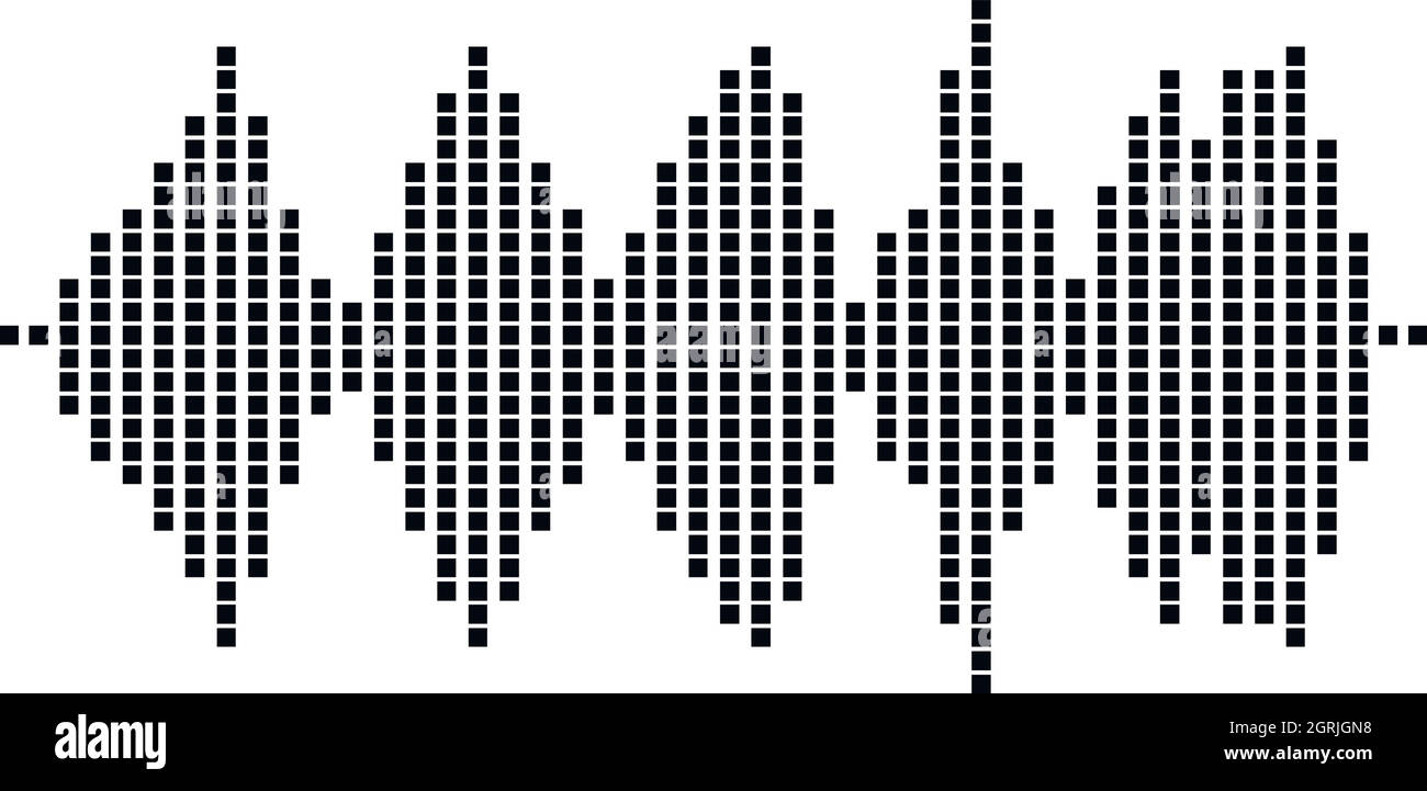 Media player equalizer white Cut Out Stock Images & Pictures - Alamy