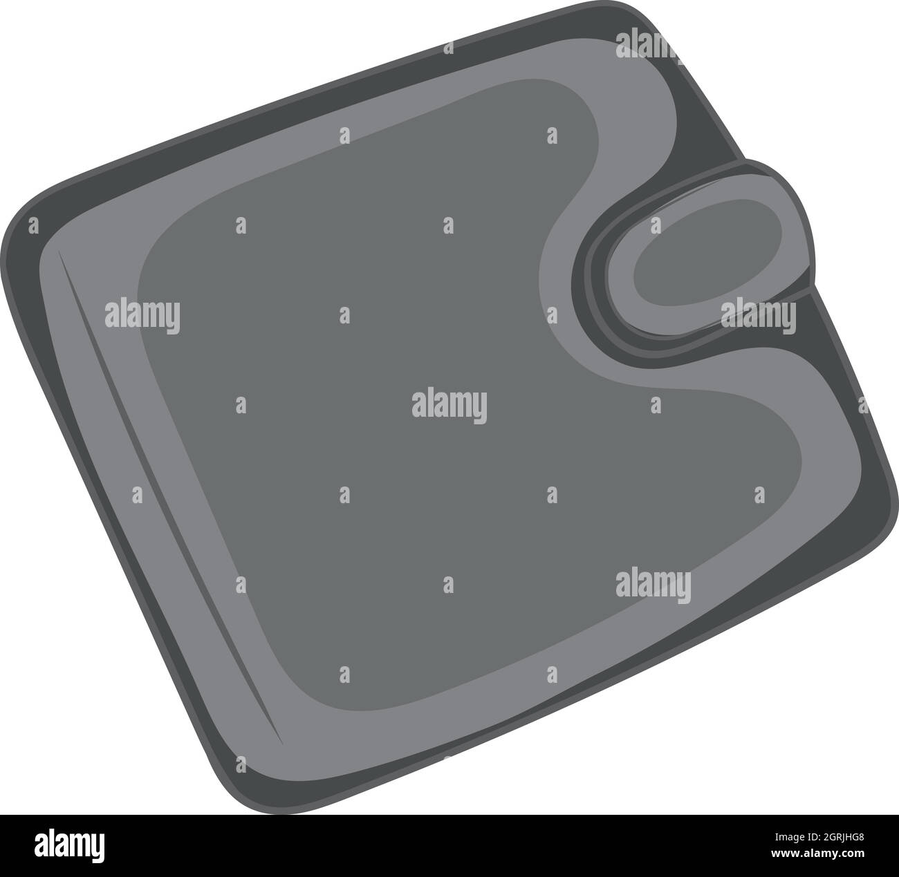 Leather purse icon, black monochrome style Stock Vector Image & Art - Alamy