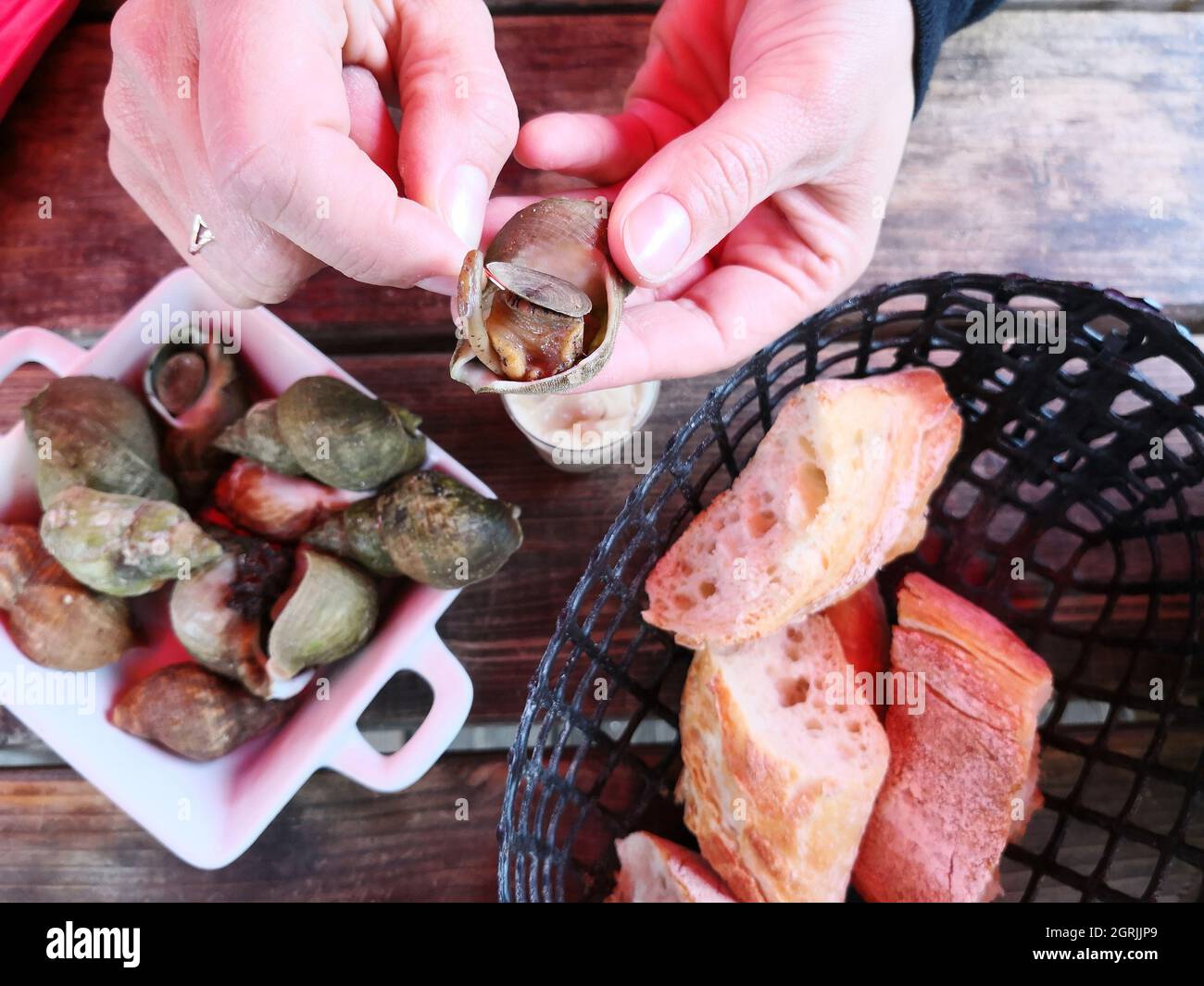 Whelk meat hi-res stock photography and images - Alamy
