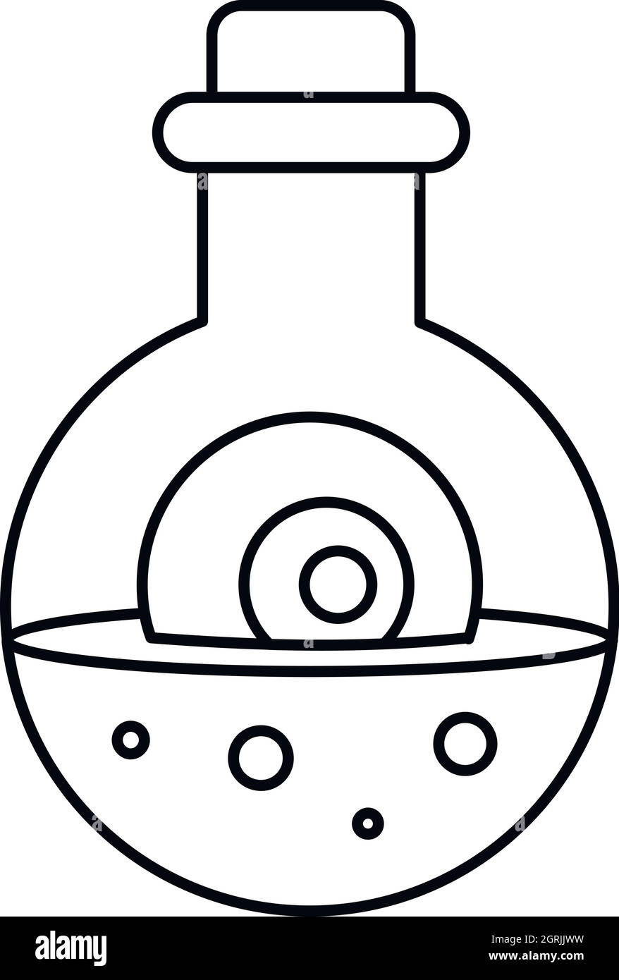 Halloween poison in boiler Stock Vector Images - Alamy