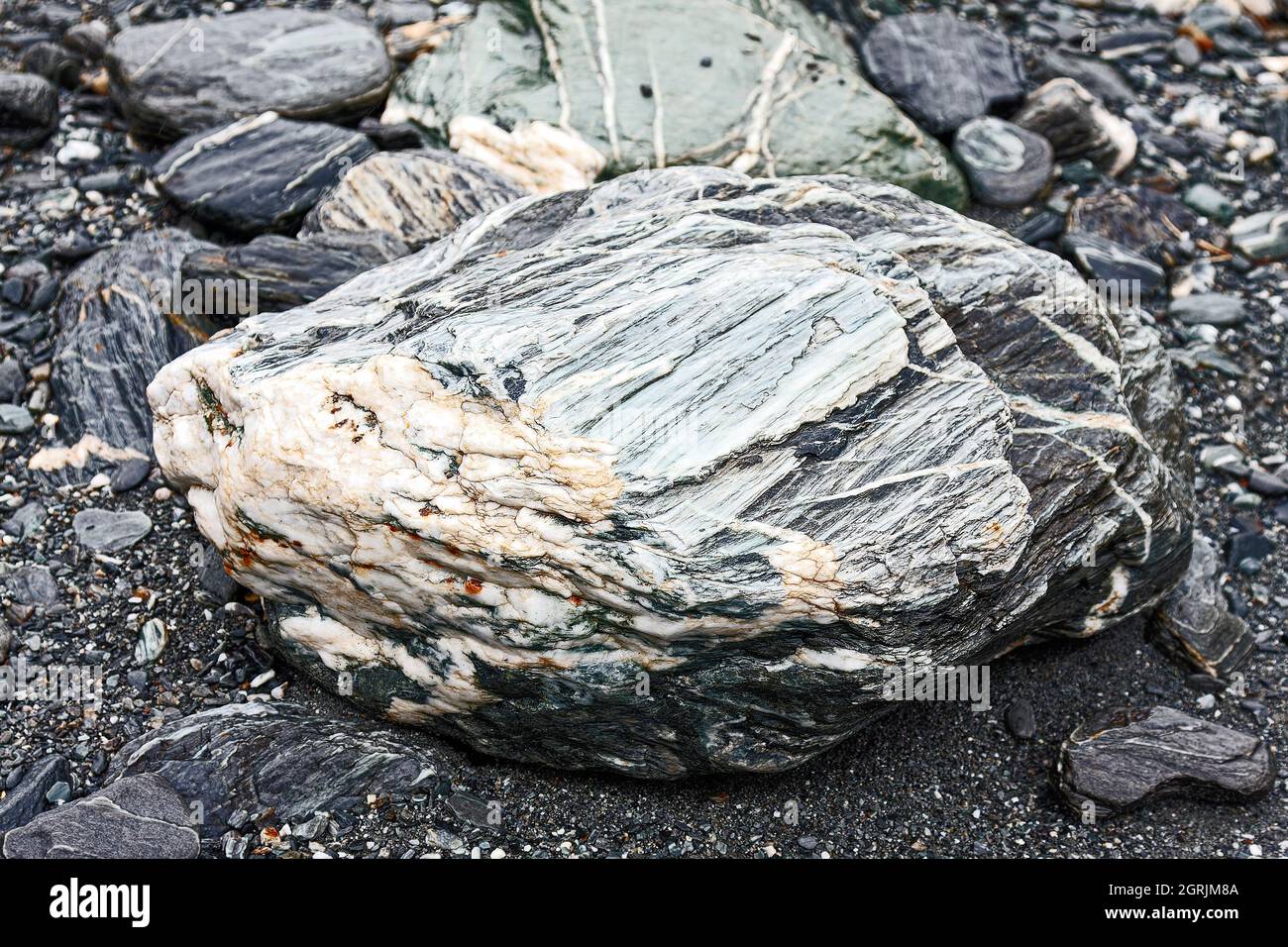 Grey striations hi-res stock photography and images - Alamy
