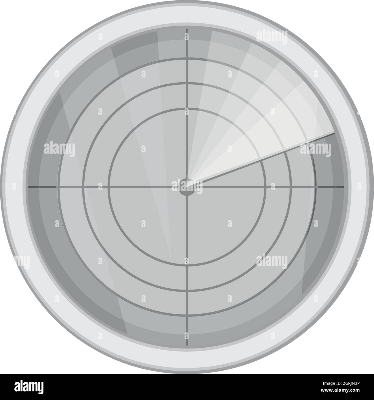 Computer monitor map radar Stock Vector Images - Alamy