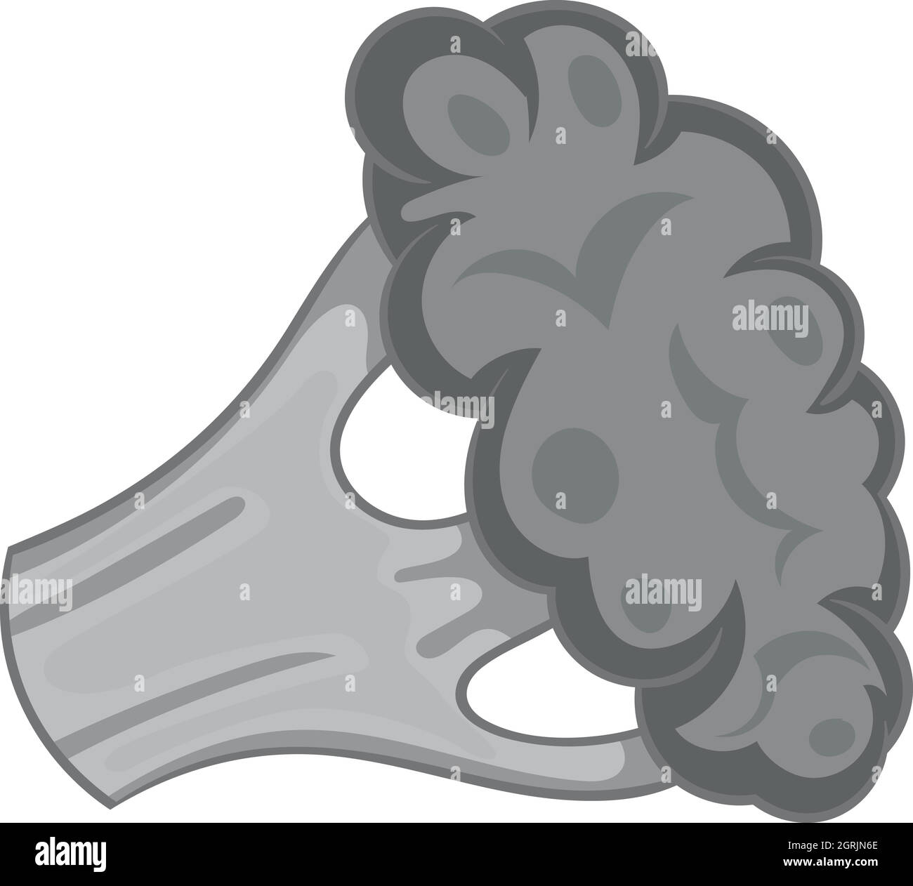 White monochrome food background Stock Vector Images - Alamy