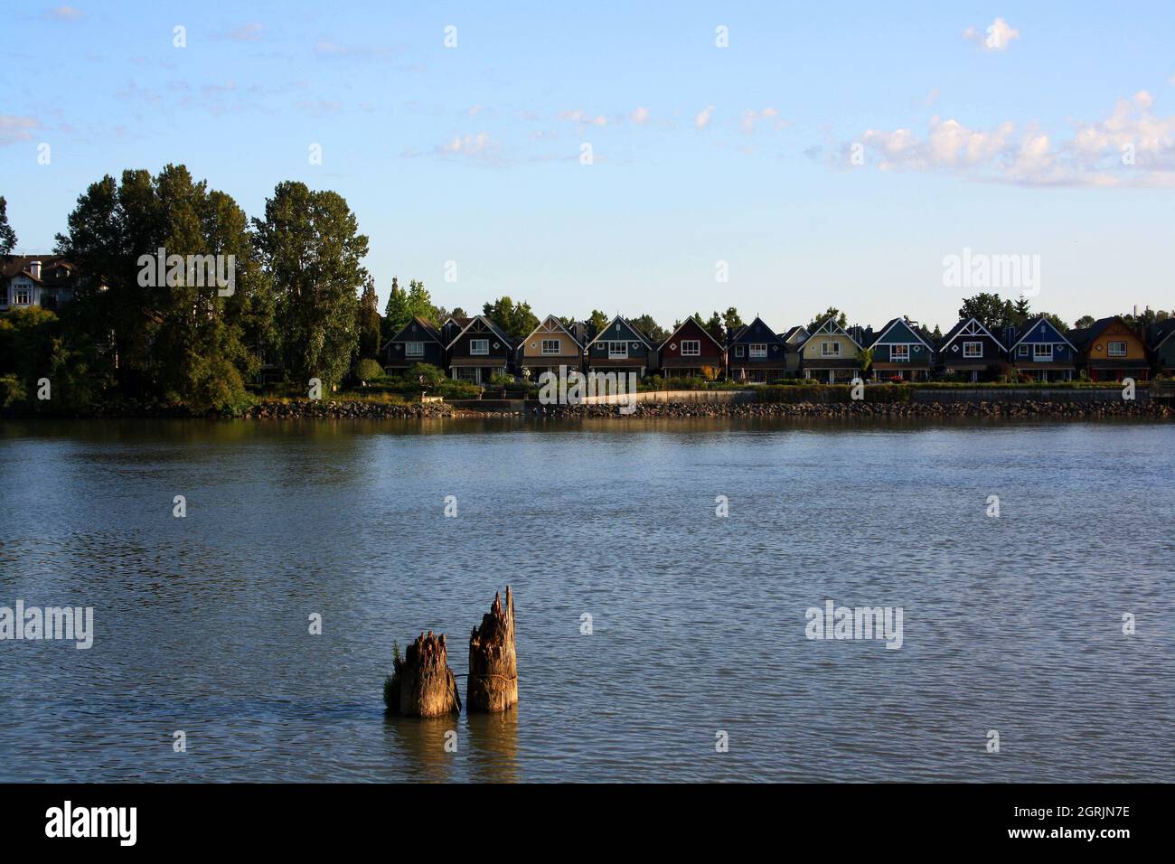 Waterfront Esplanade and Park New Canada Stock Photo - Alamy