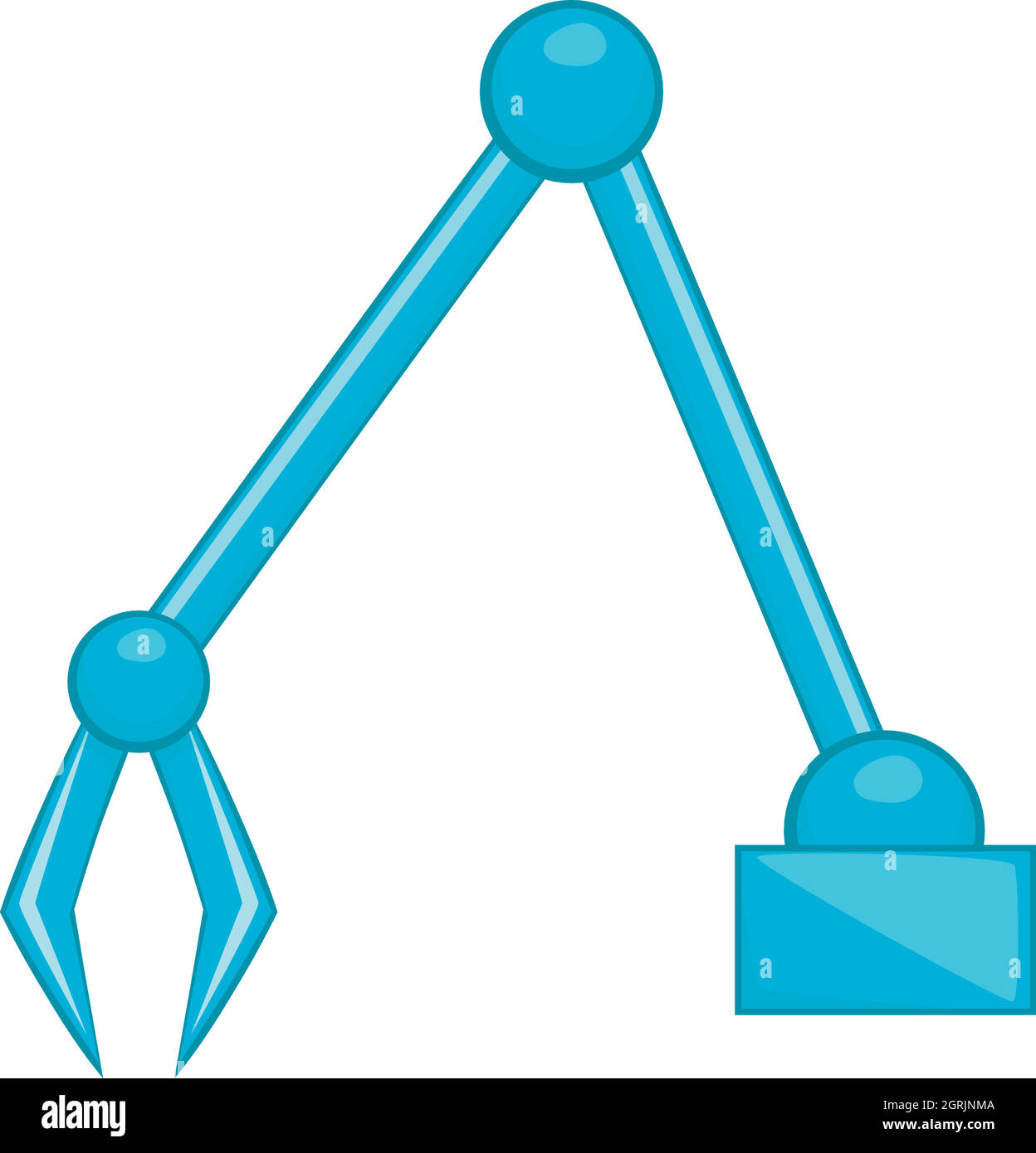 Icon excavator equipment Cut Out Stock Images & Pictures - Alamy