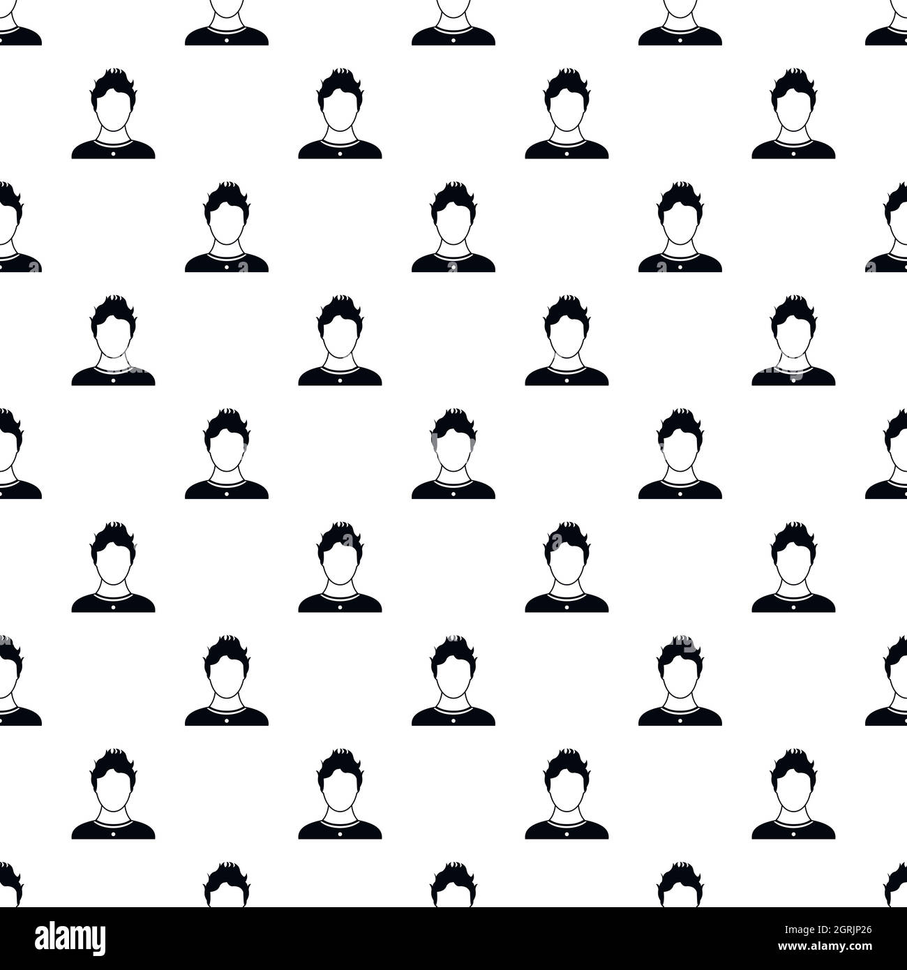 Male pattern Cut Out Stock Images & Pictures - Alamy