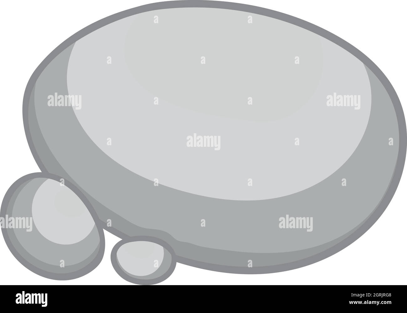 Stones icon, black monochrome style Stock Vector Image & Art - Alamy