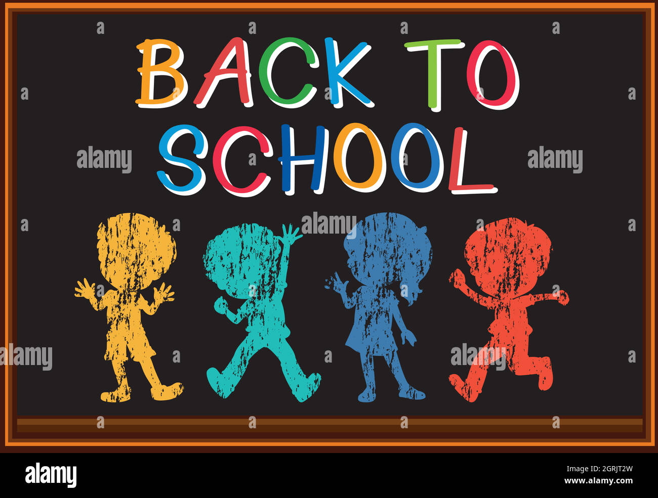 Back to school sign Stock Vector Image & Art - Alamy
