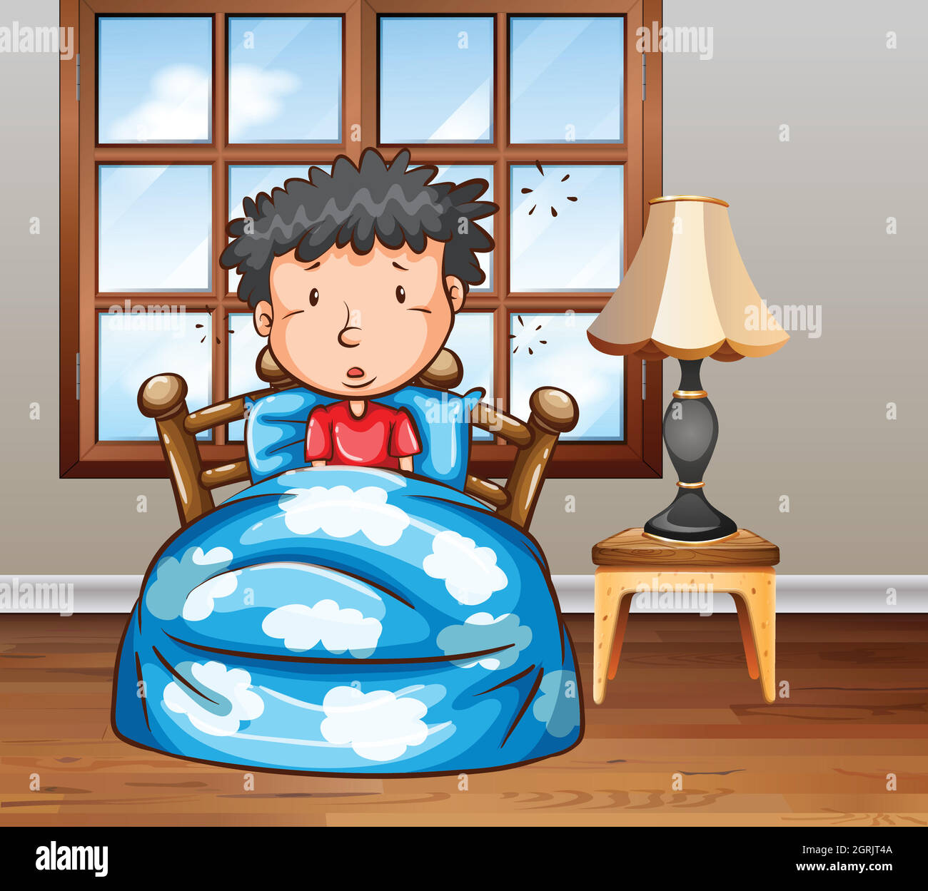 Sleeping man sleep in Stock Vector Images - Alamy