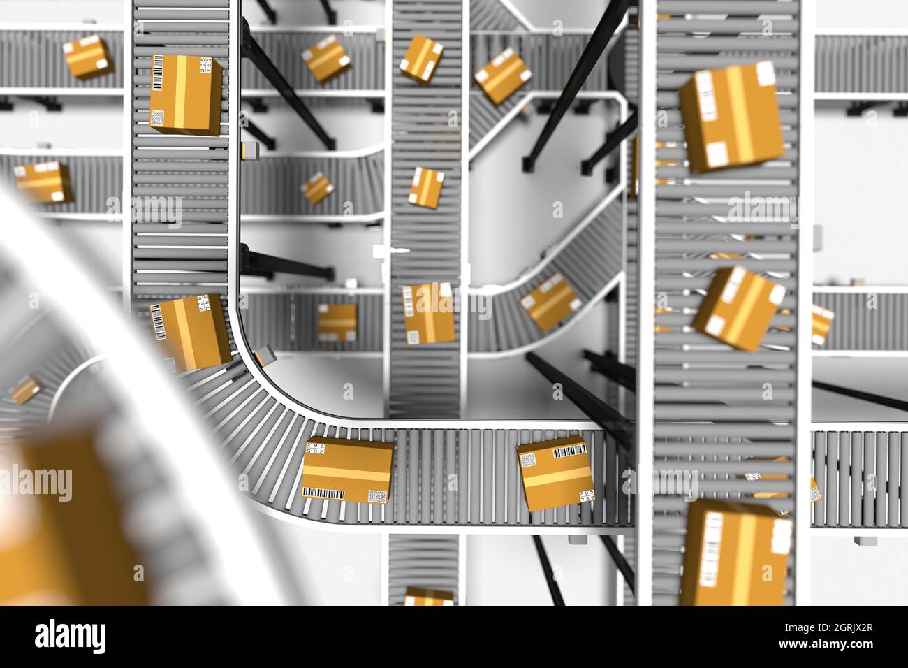 Parcels conveyor belt hi-res stock photography and images - Alamy