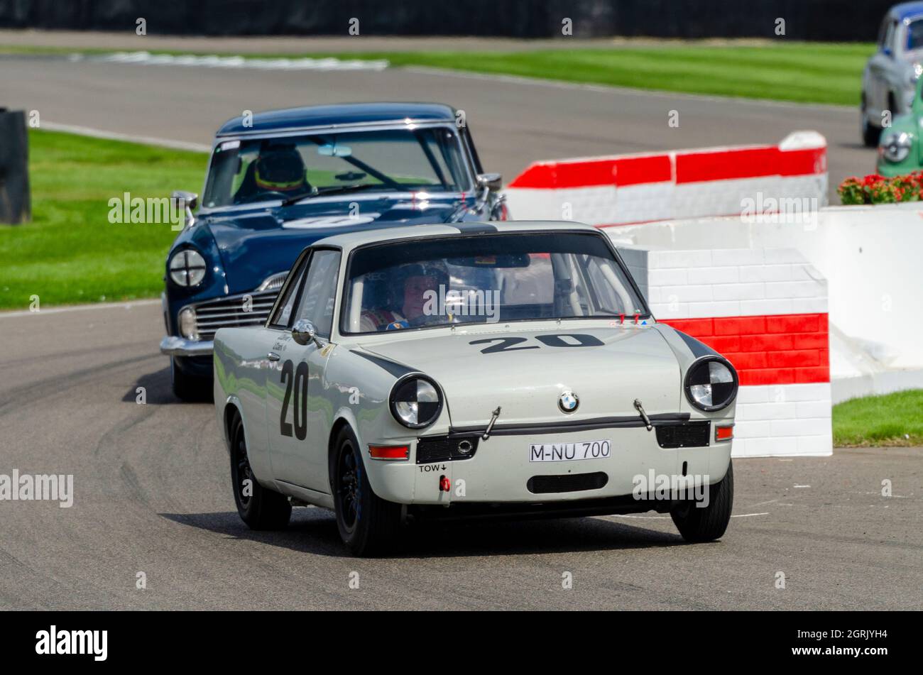 BMW 700 classic, vintage race car, racing in the St Mary’s Trophy for ...