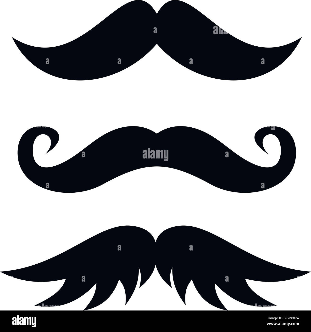 Mustache in funny shape hi-res stock photography and images - Alamy