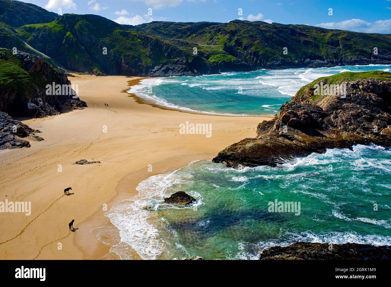 The Murder Hole at Boyeeghter Bay , Melmore Head, Rosguill, County ...
