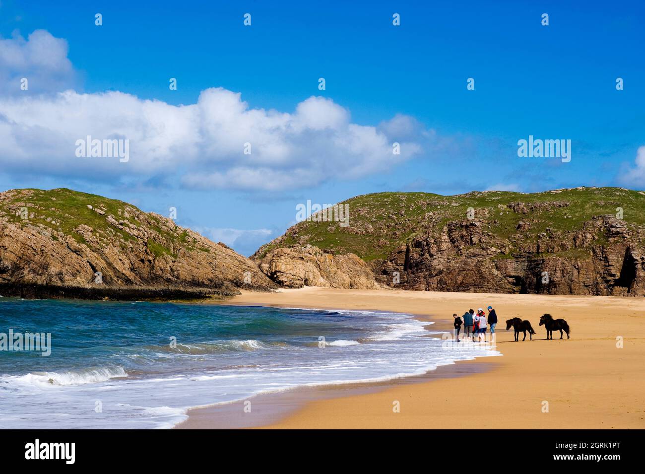 The Murder Hole at Boyeeghter Bay , Melmore Head, Rosguill, County ...
