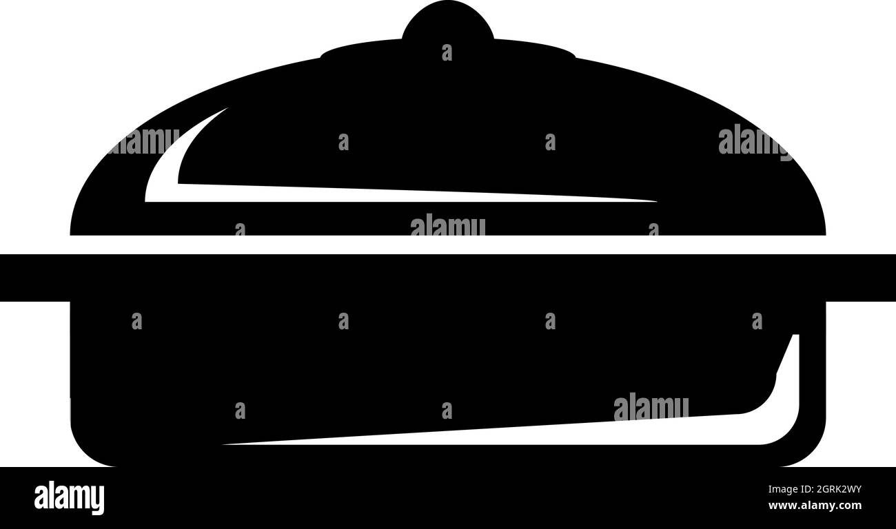 Pot icon, simple style Stock Vector Image & Art - Alamy