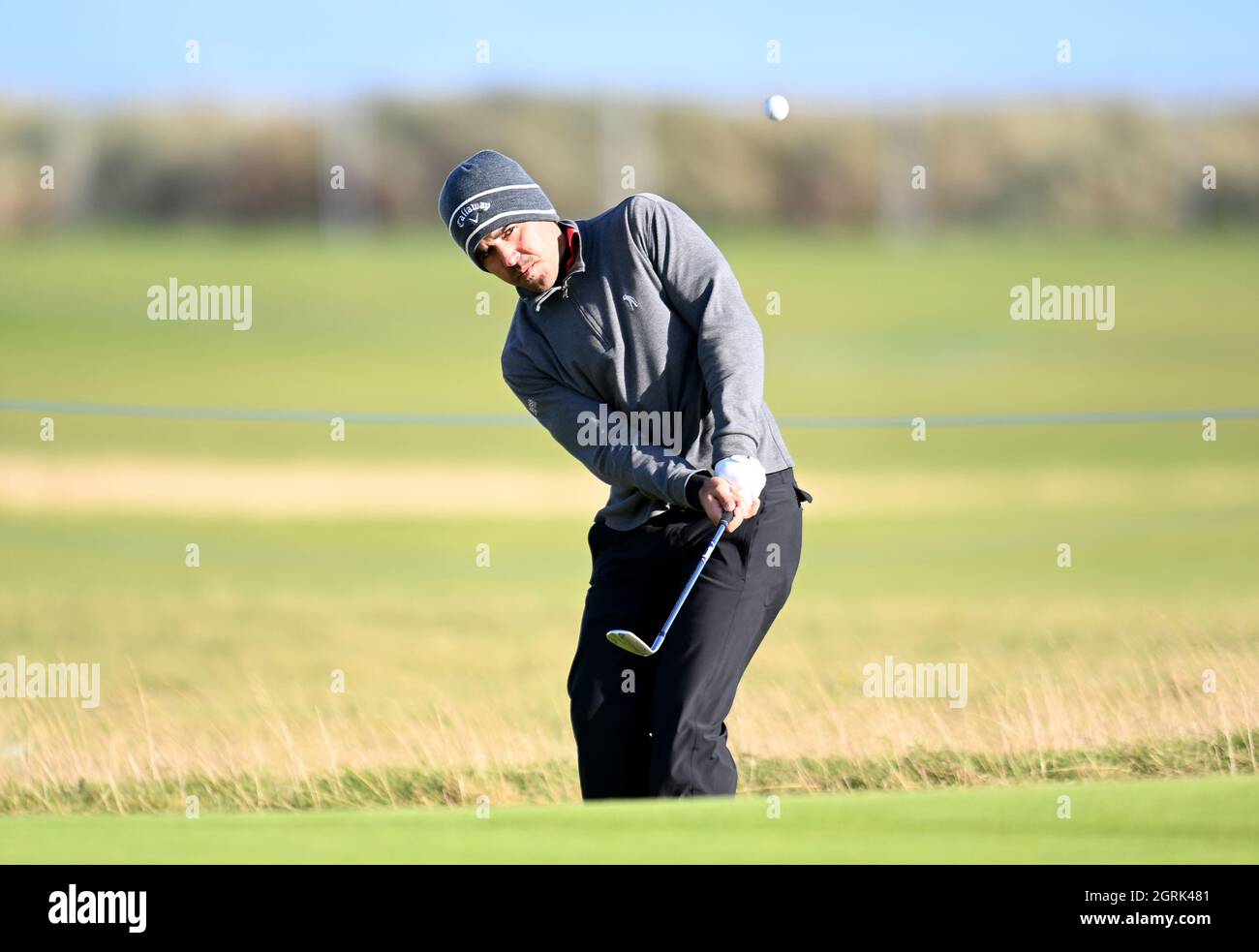 Spain's Javier Ballesteros during day two of the Alfred Dunhill Links ...